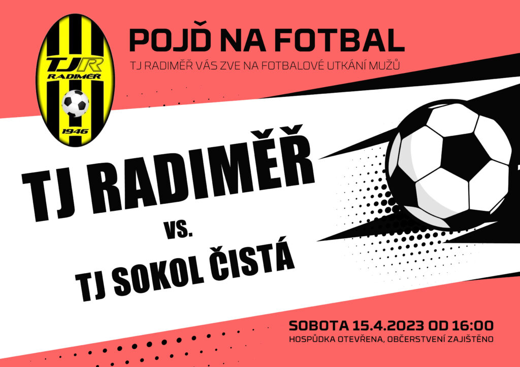 Fotbalové utkání – Městys Radiměř