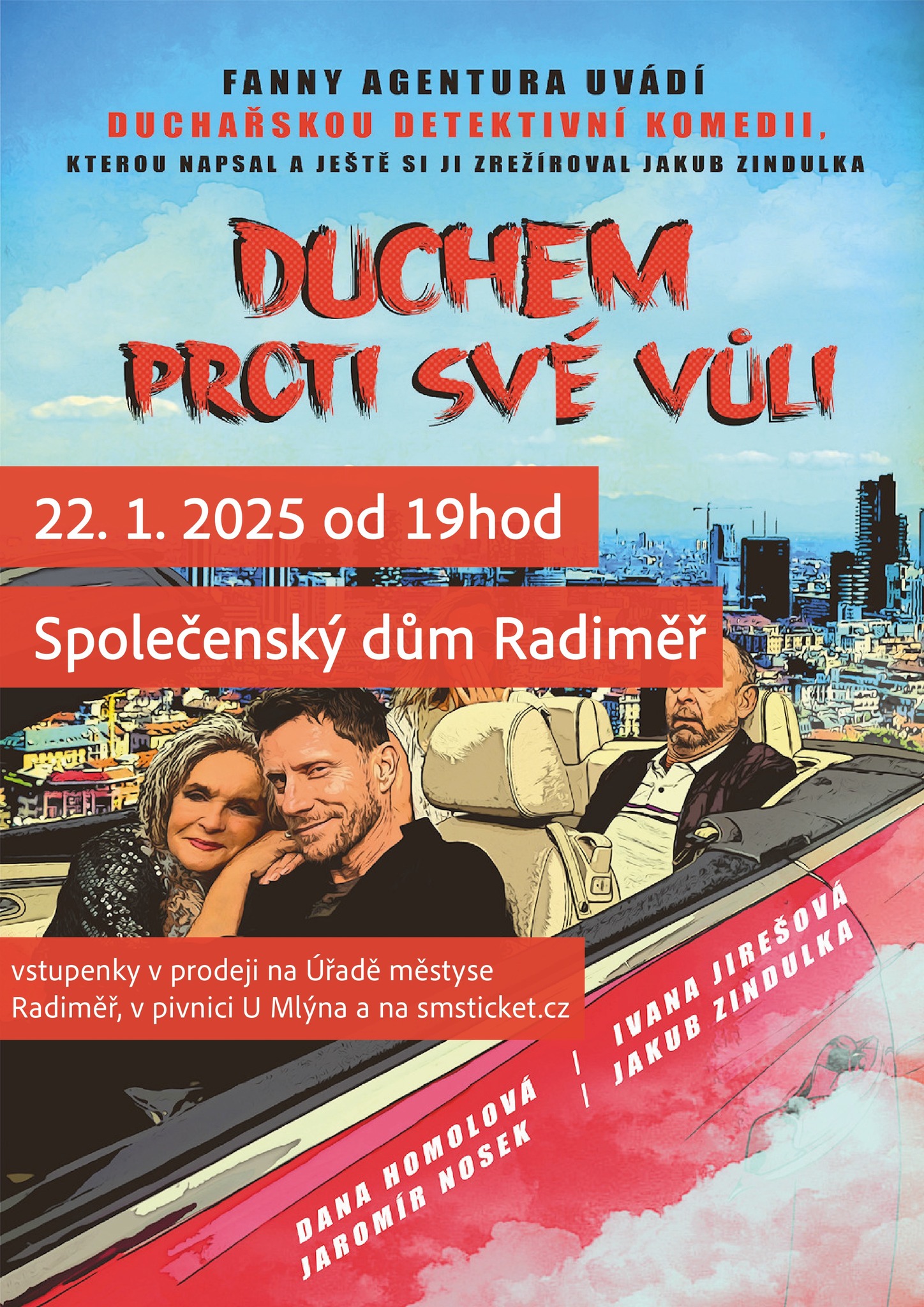 Divadlo – Duchem proti své vůli – oprava – Městys Radiměř